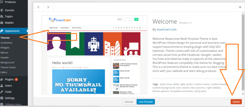Republic WordPress Theme Setup and Documentation - WordPress Theme Store - InsertCart