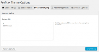 ProMax WordPress Theme Setup Guide and Documentation – WordPress Theme Store – InsertCart