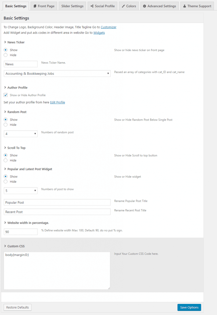 Republic WordPress Theme Setup and Documentation - WordPress Theme Store - InsertCart